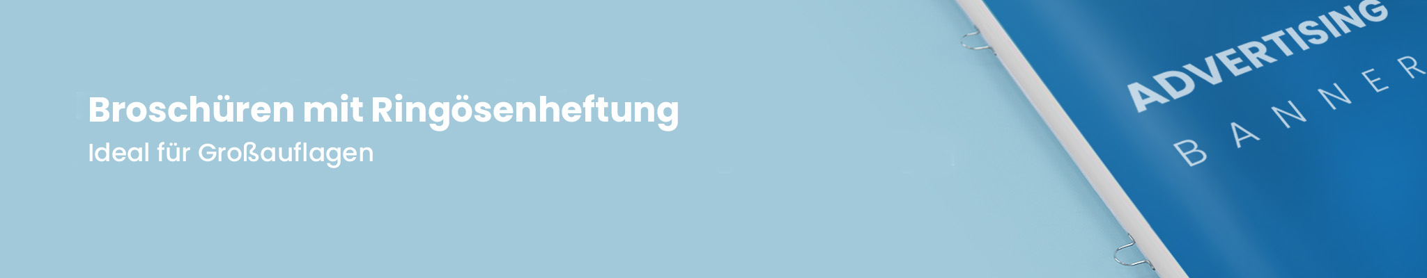 Ringösenheftung - Großauflage | serduck.de